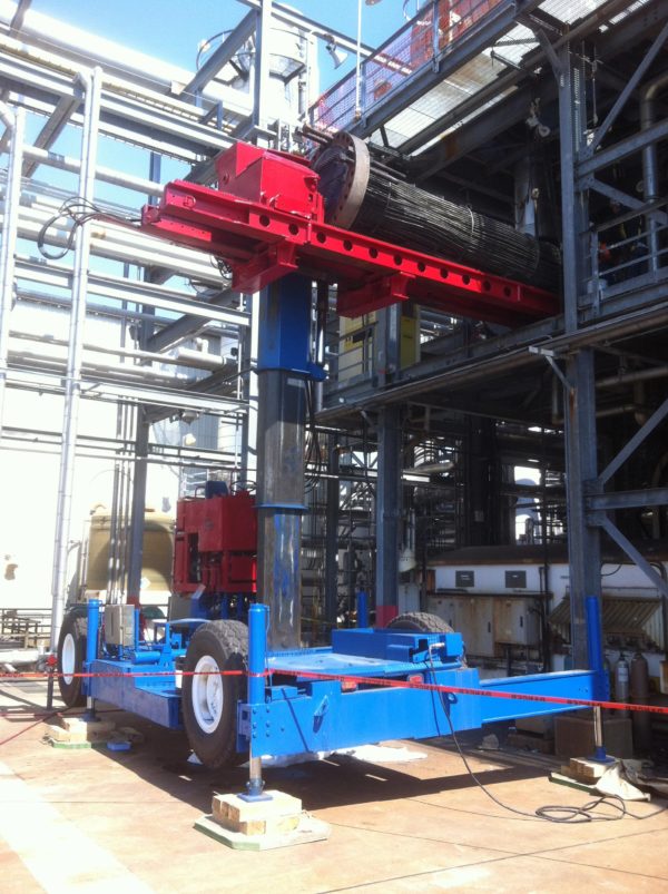 Exchanger Bundle Pulling - Nooter Construction