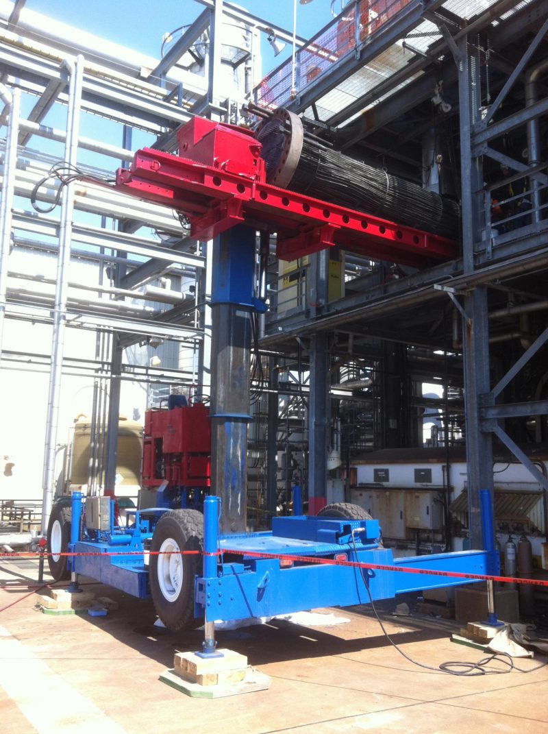 Exchanger Bundle Pulling - Nooter Construction