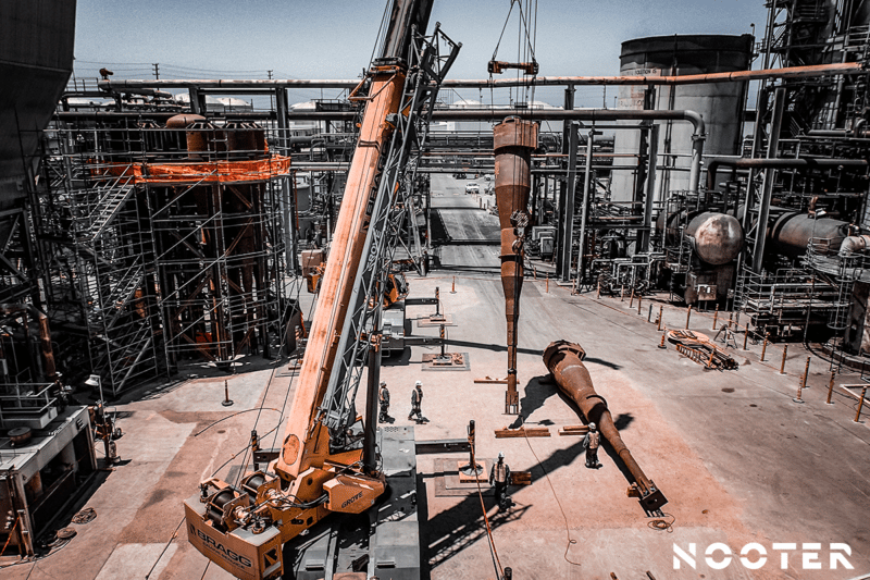 What Heavy Lift Rigging Is and Why It's Important - Nooter Construction
