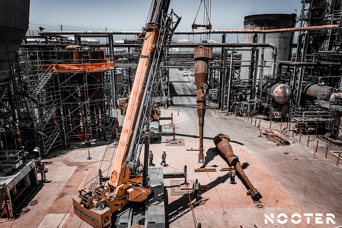 What Heavy Lift Rigging Is and Why It's Important - Nooter Construction