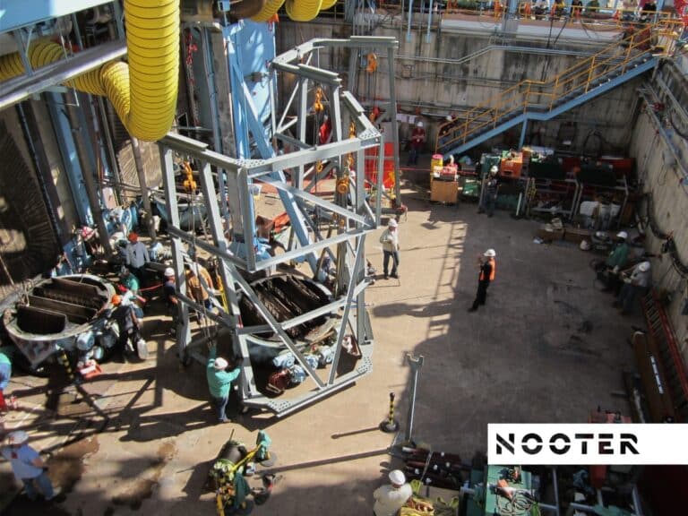 Upgrade: Condenser Unit in a Nuclear Power Plant - Nooter Construction